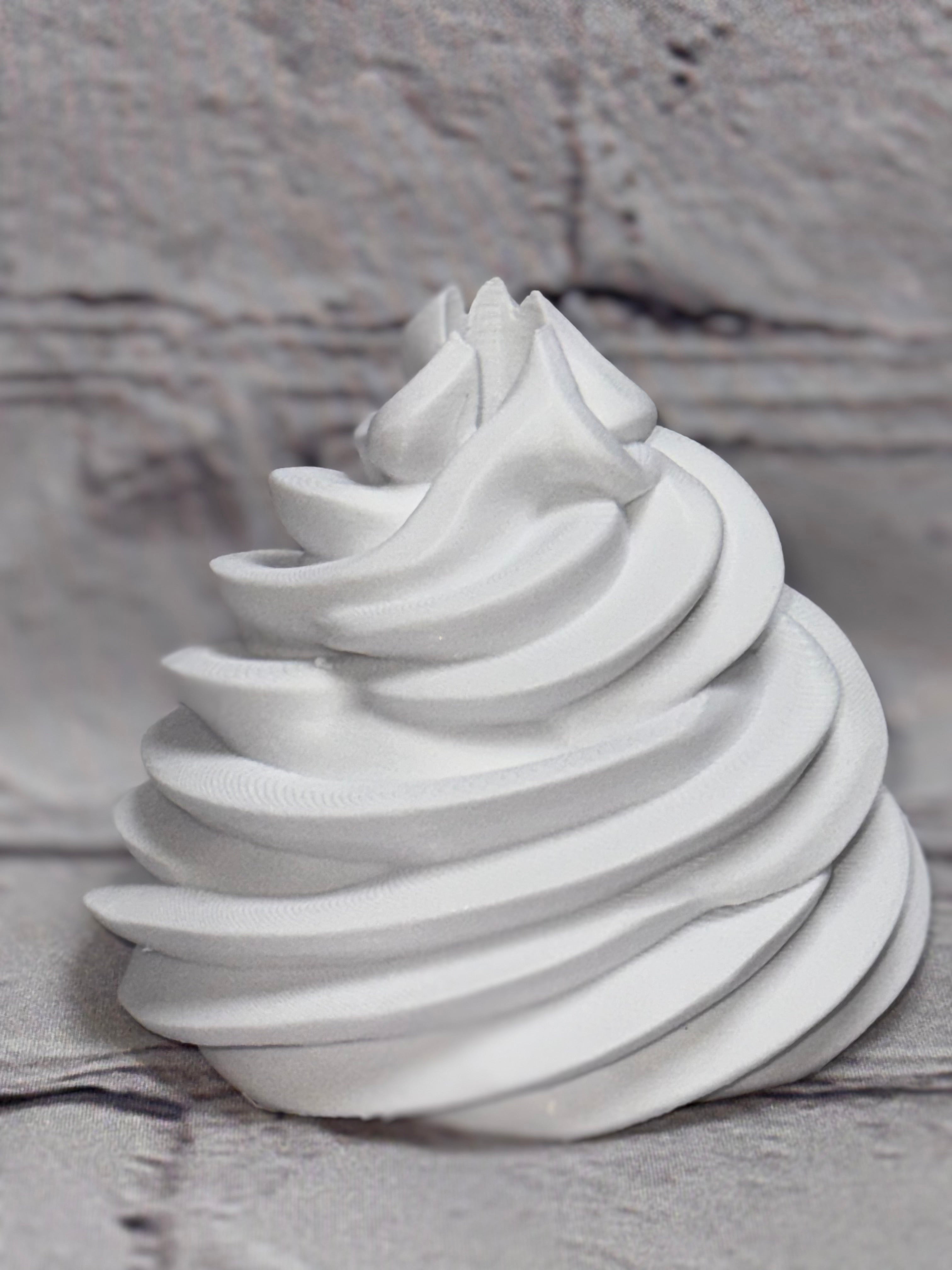 3D Printed Whip cream topping – My Store